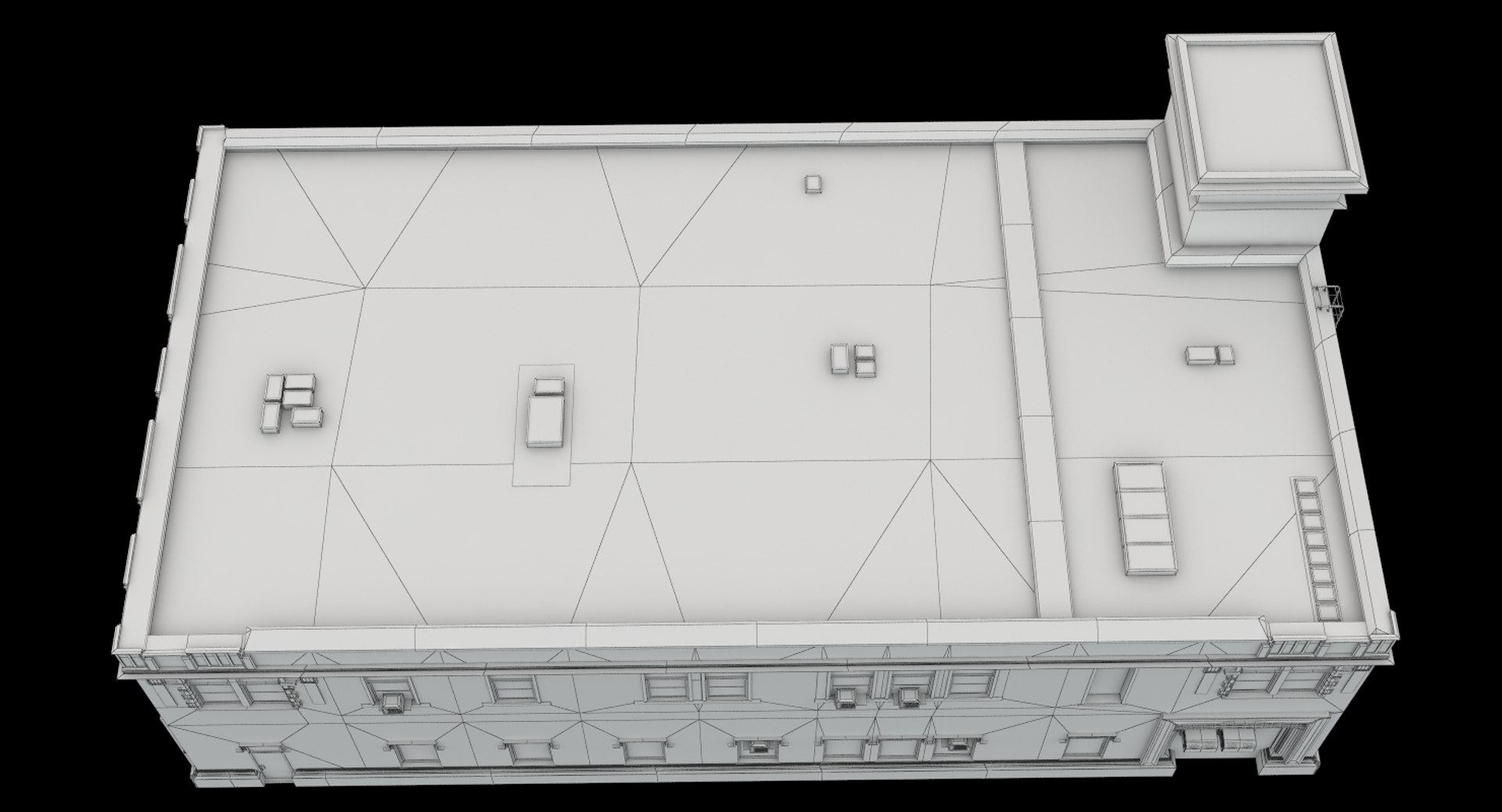 Firehouse structure architecture 3D model - TurboSquid 1278866