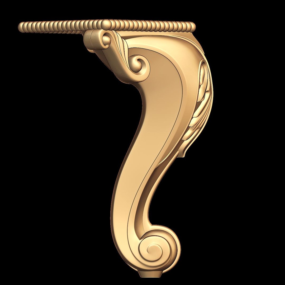 3d Leg Stl Cnc Model