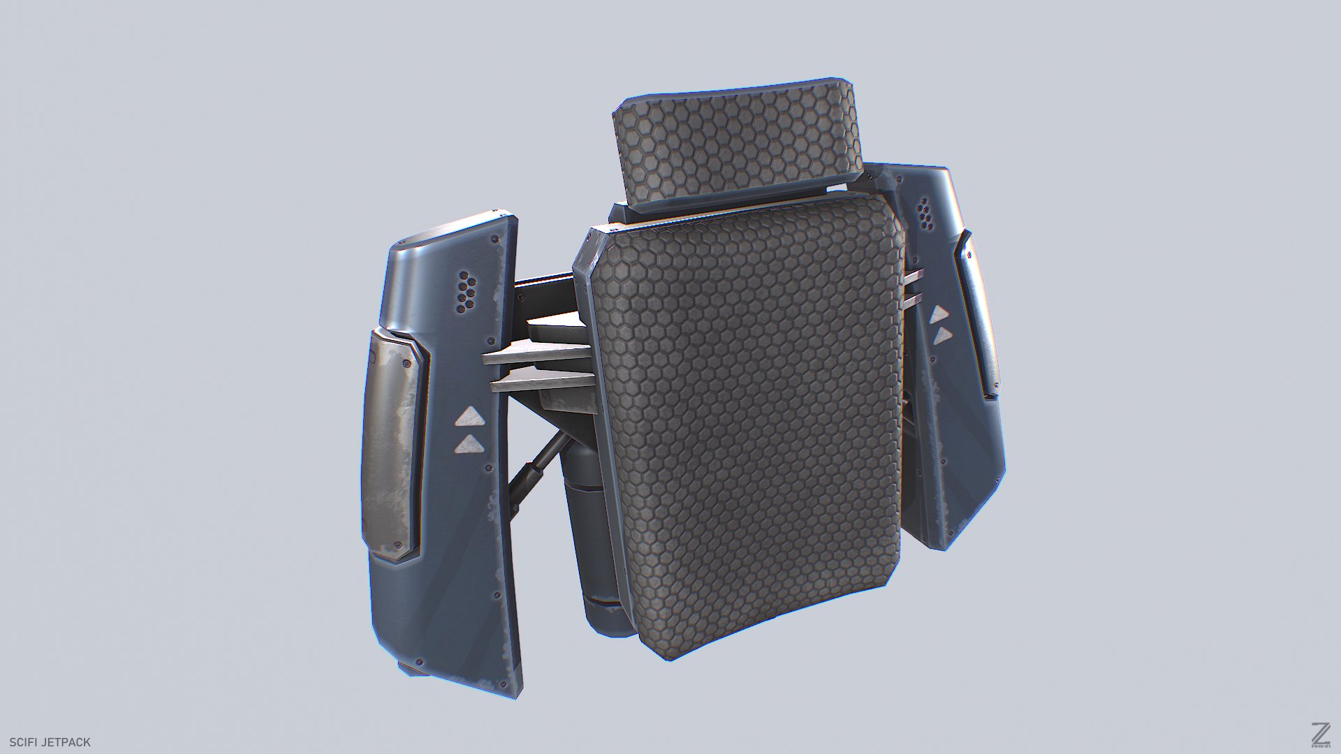 Scifi Jetpack Model - TurboSquid 2236365