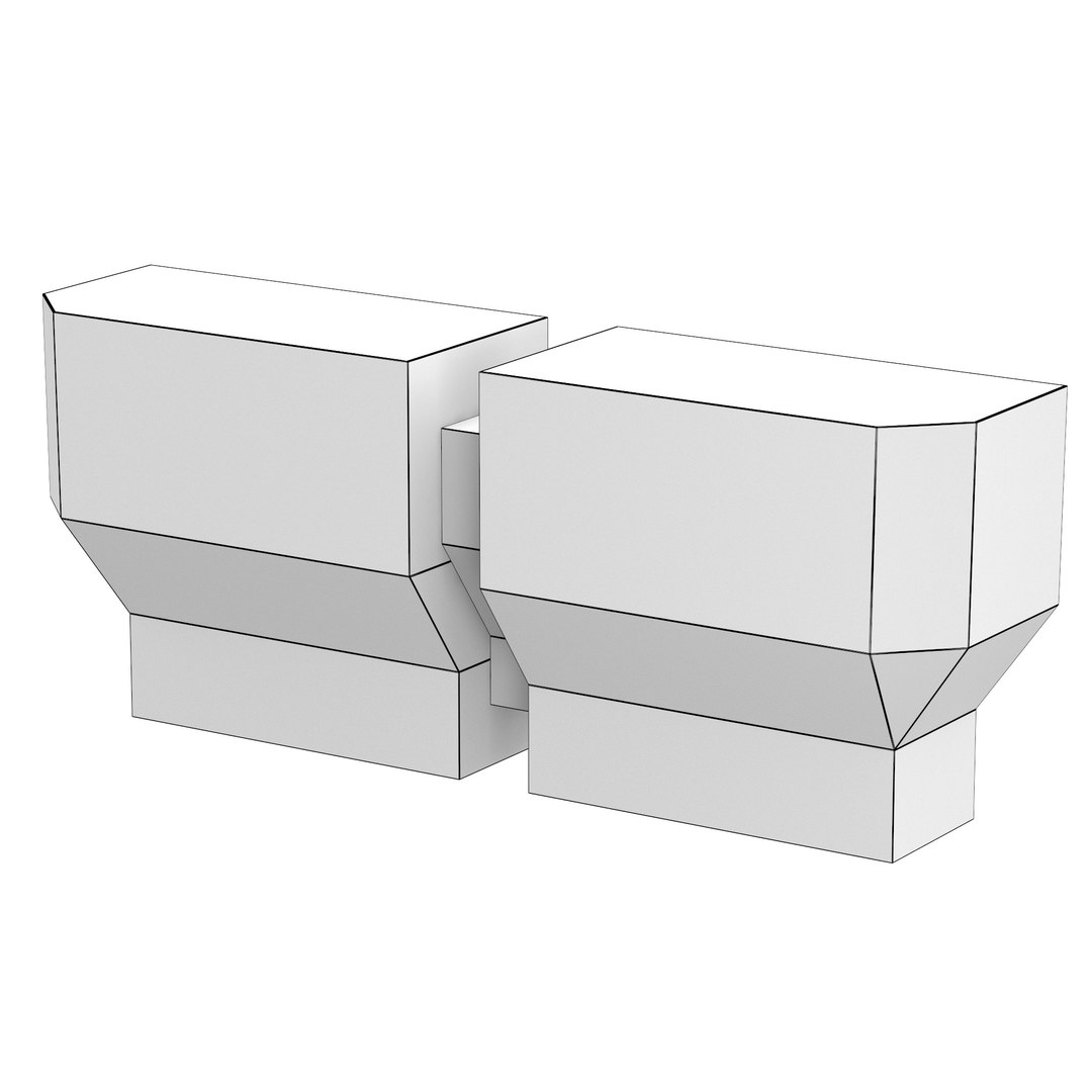 3D RAMPART CONSOLE Model - TurboSquid 2154769