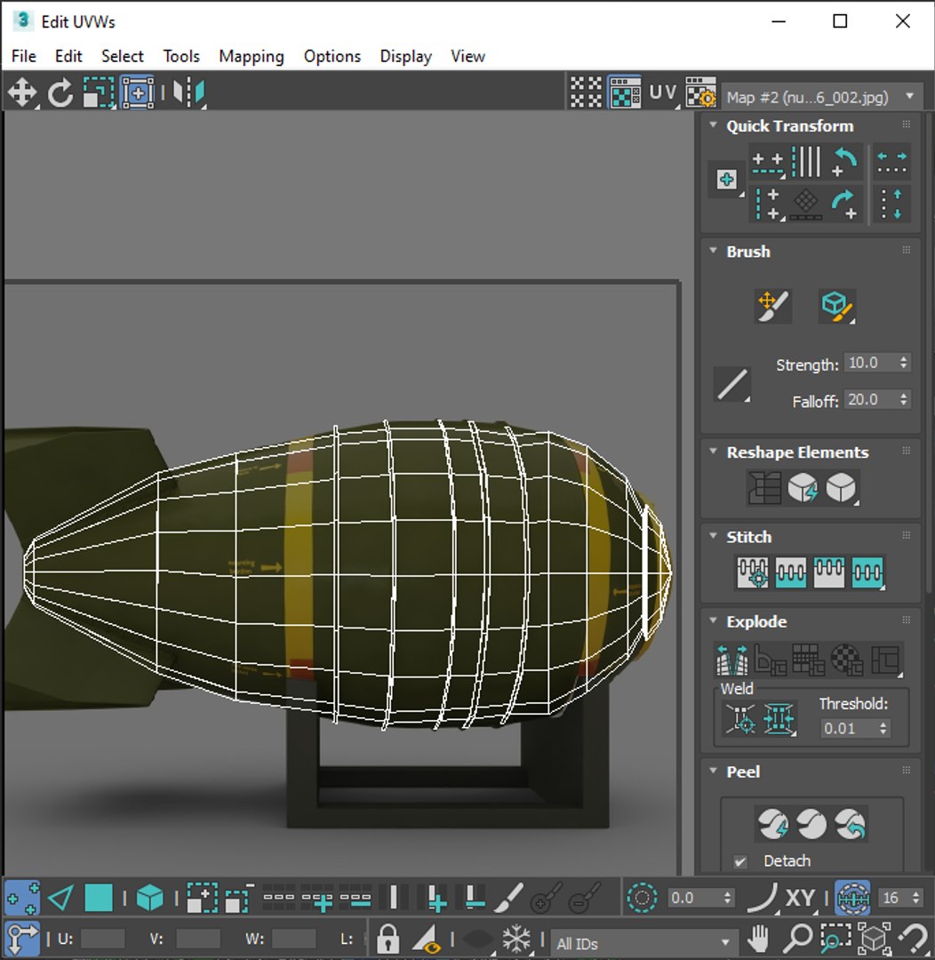 Nuclear Bomb Mark 6 3D - TurboSquid 1876142