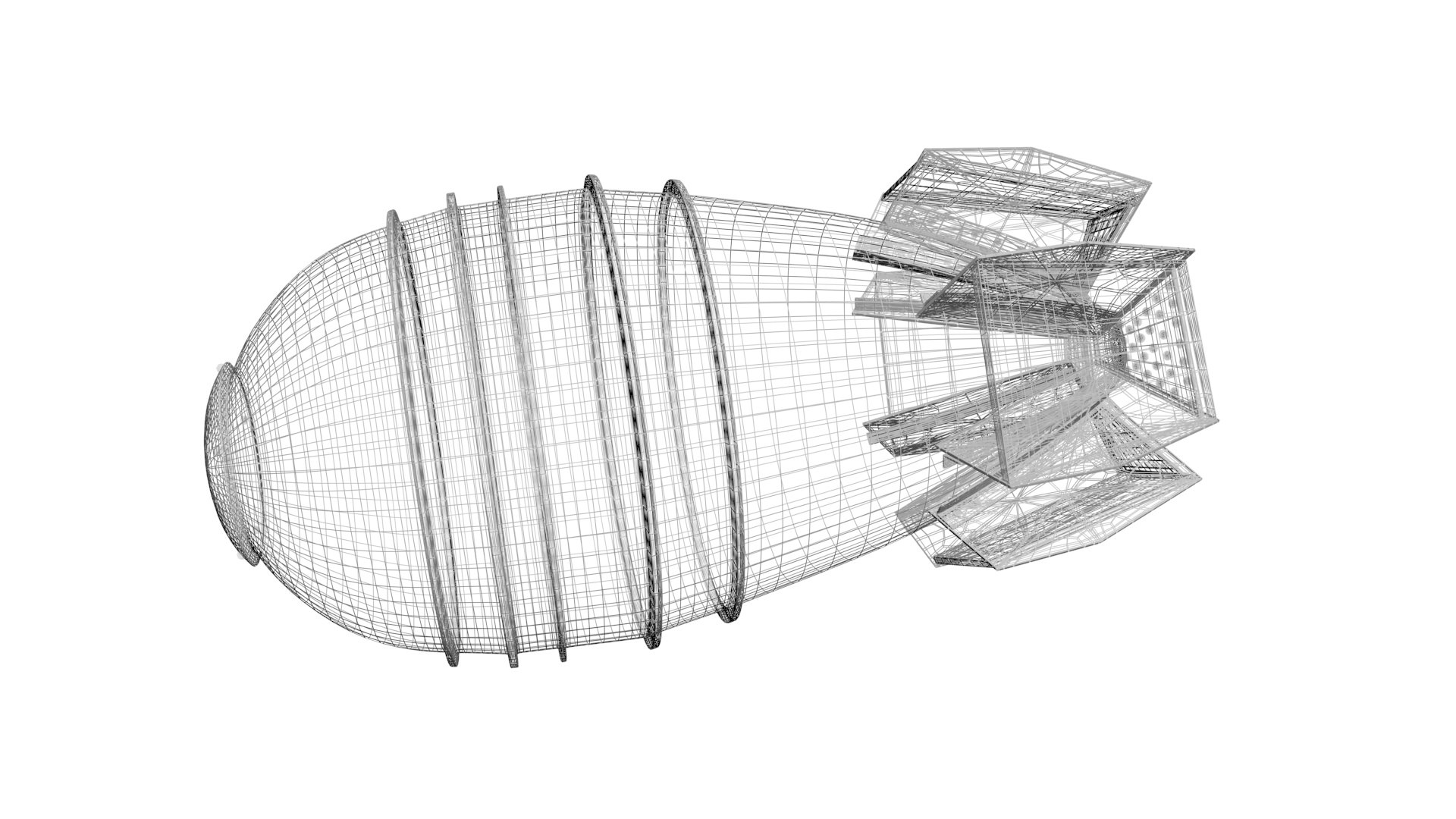 Nuclear Bomb Mark 6 3D - TurboSquid 1876142