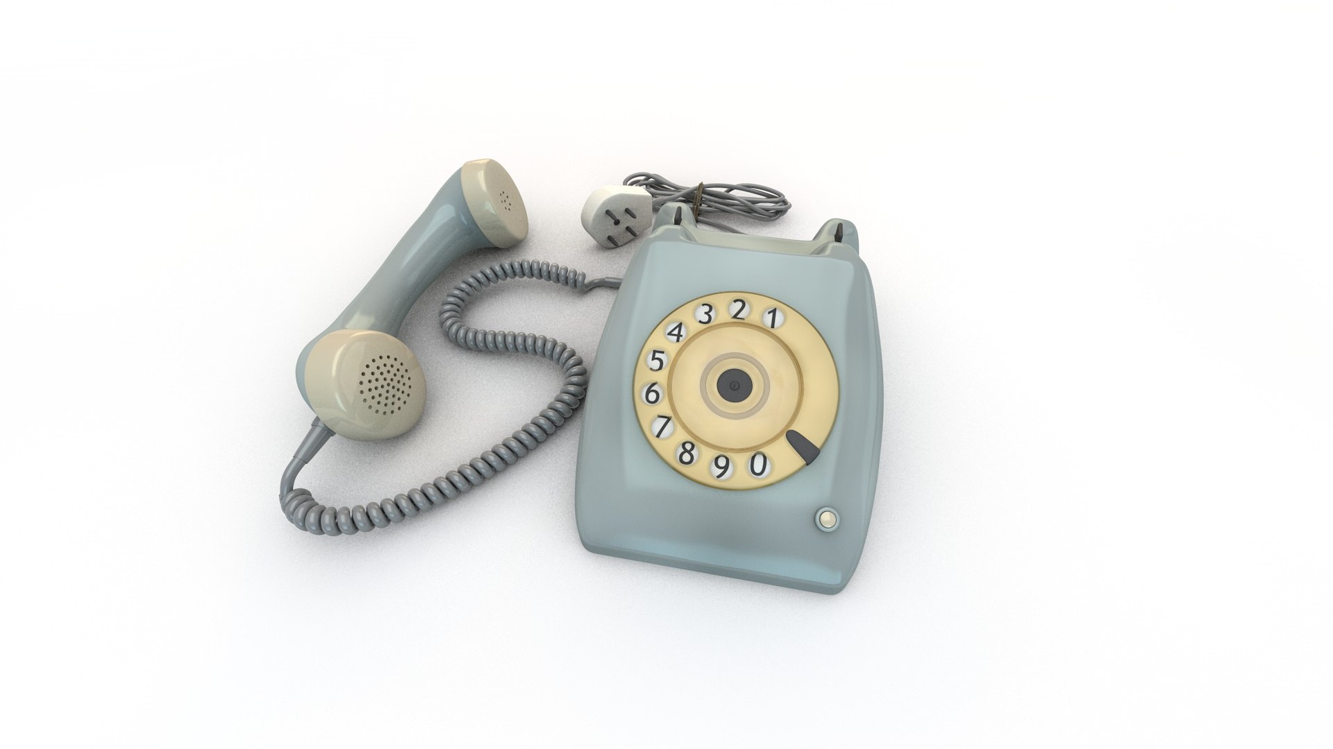rotary dial 3d model