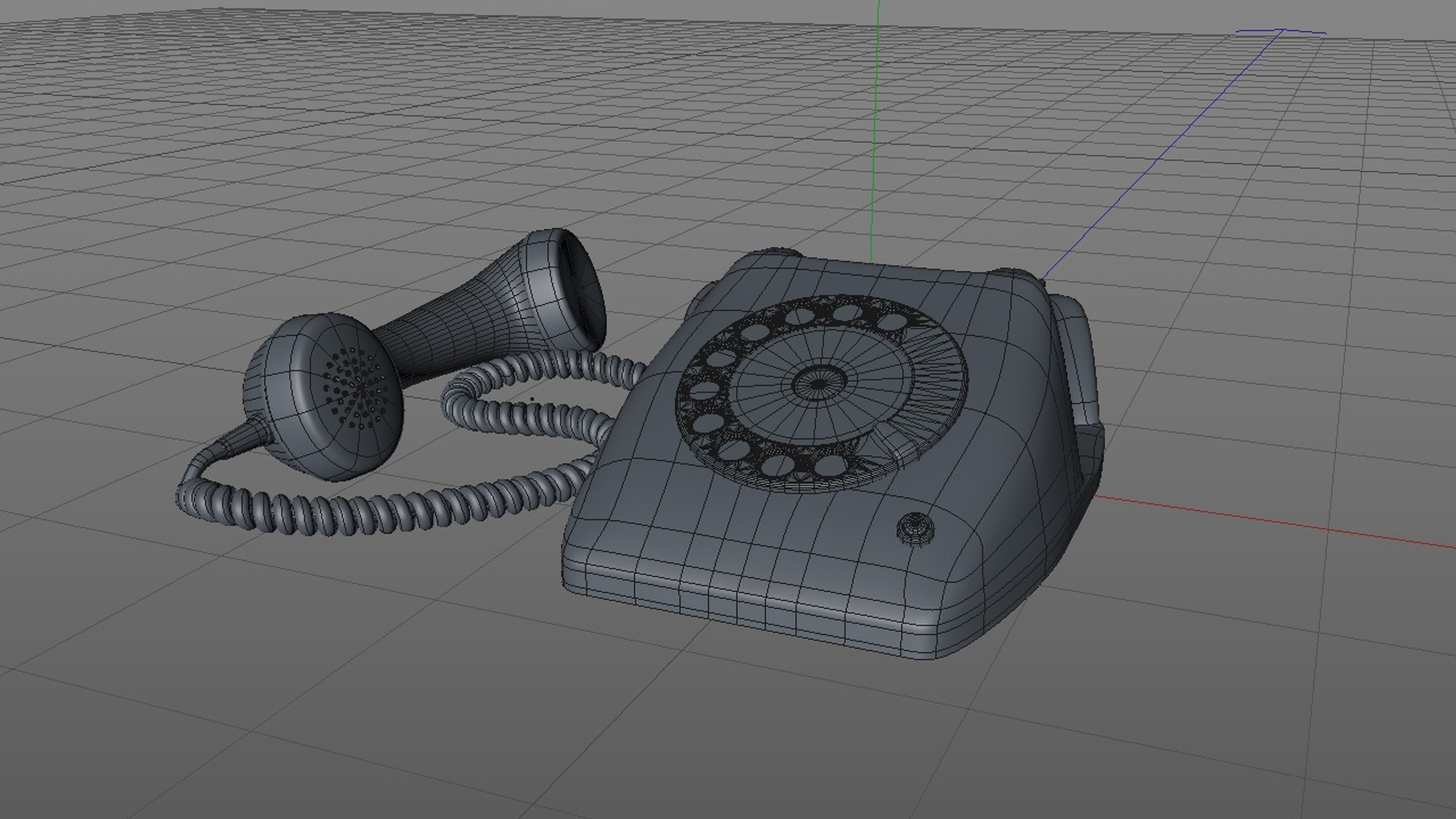 rotary dial 3d model