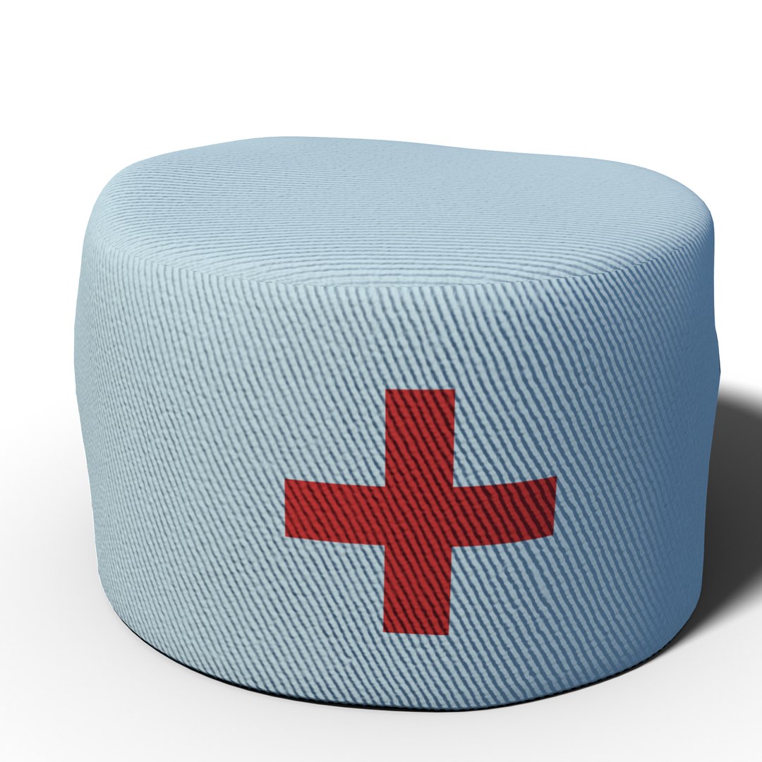 3D Nurse Cap Model - TurboSquid 2088520