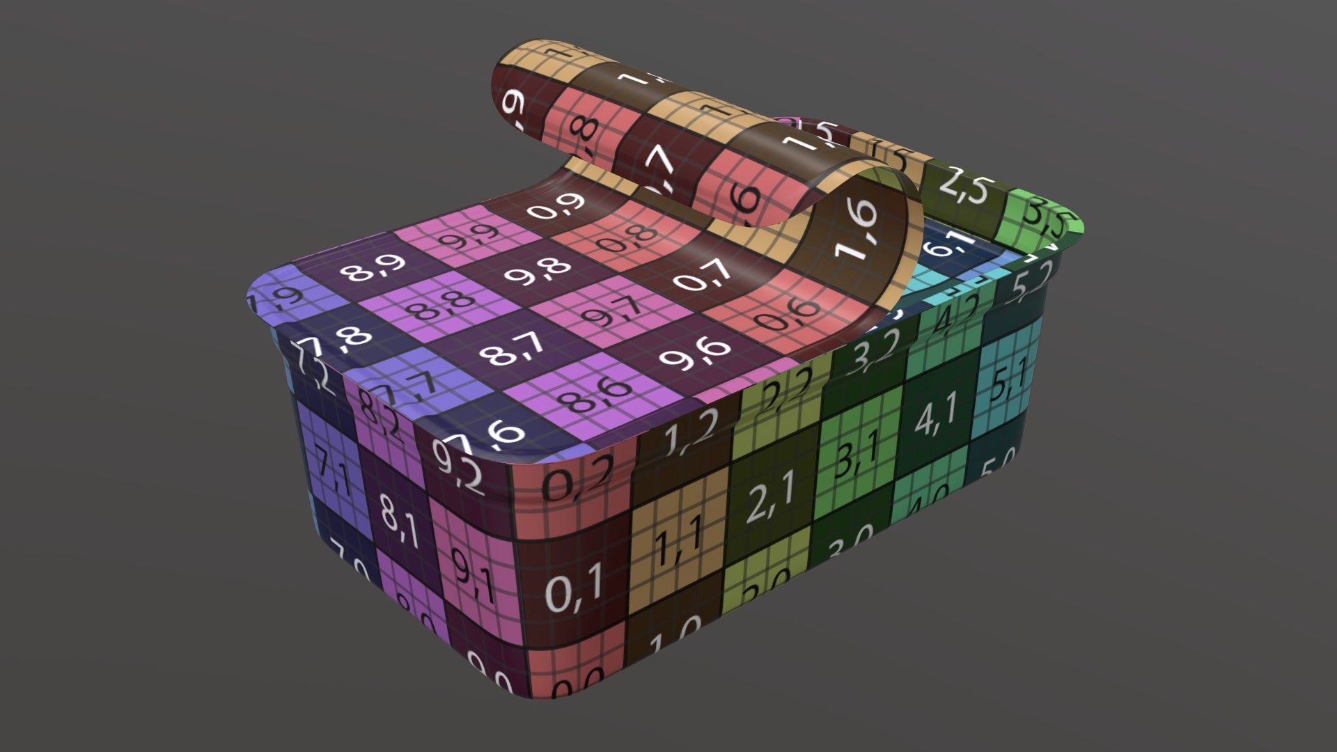 Rectangular Pack Package 3D Model - TurboSquid 1506399