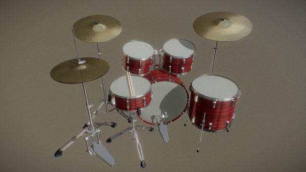 3D drumkit drum - TurboSquid 1692046
