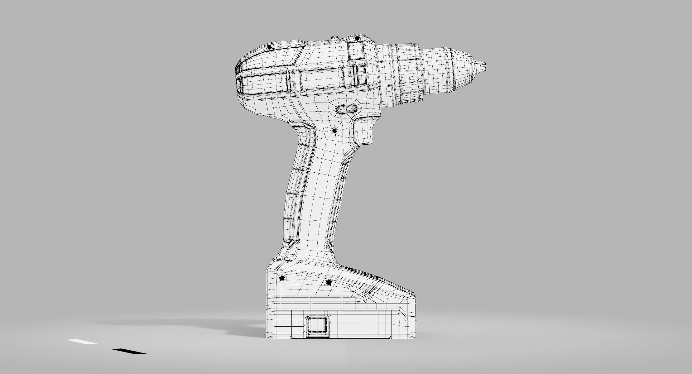 Cordless Drill 3D model - TurboSquid 1732249
