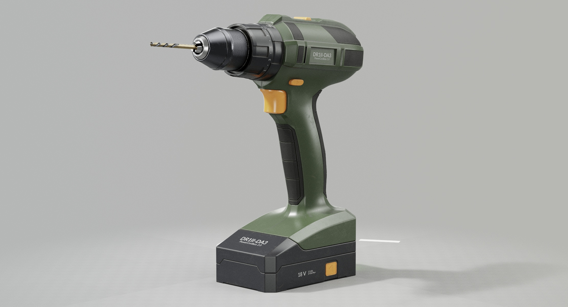 Cordless Drill 3D model - TurboSquid 1732249