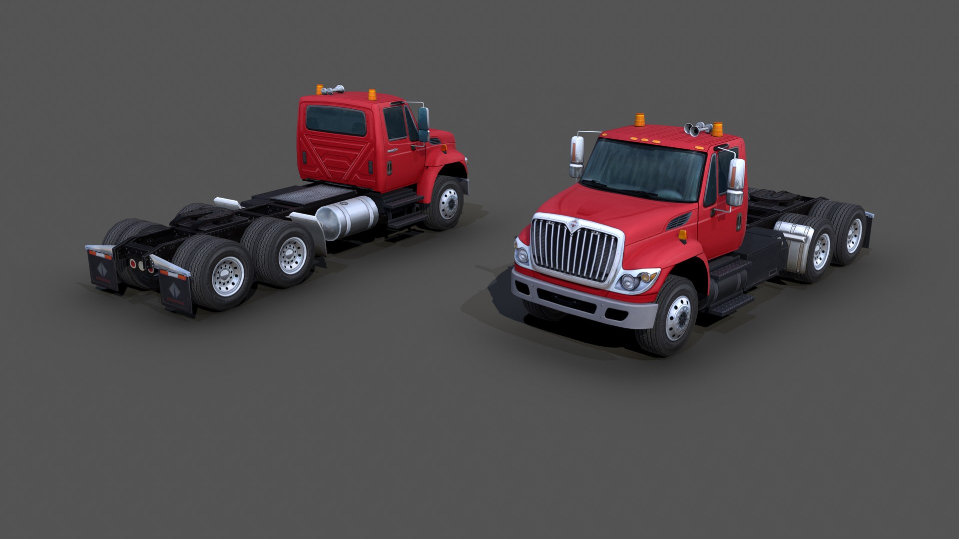 3D Model International WorkStar 7400 Semi Truck 2012 - TurboSquid 1950423