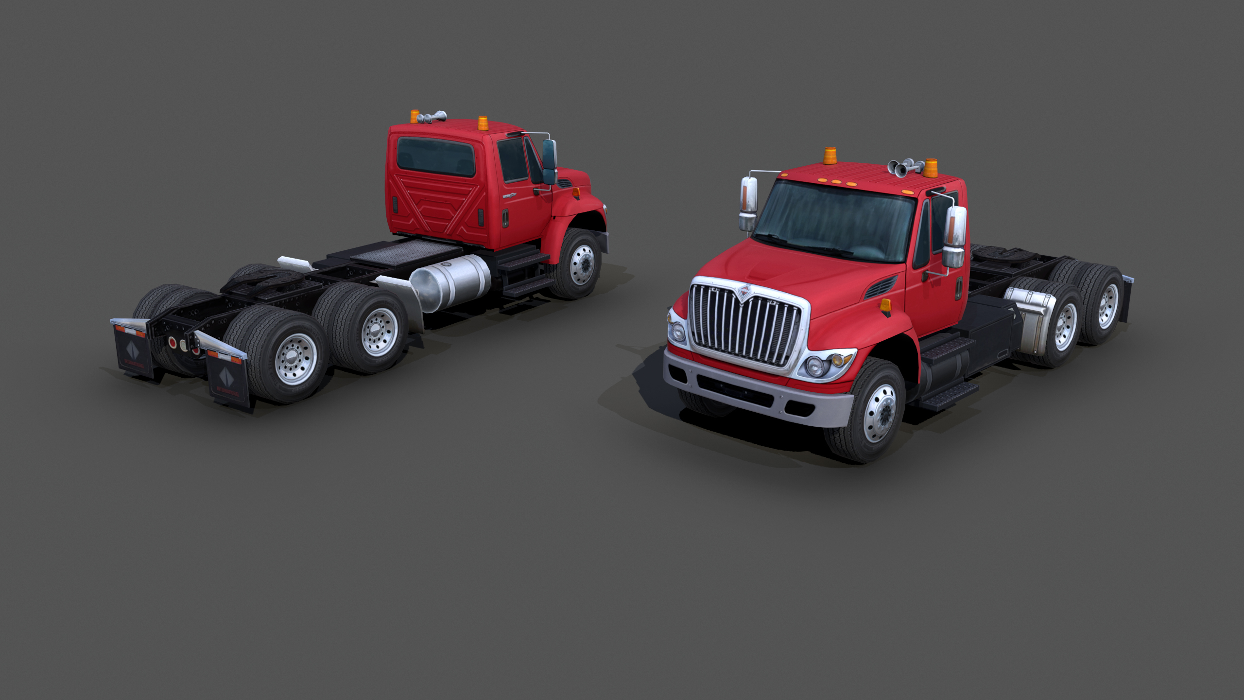 3D model International WorkStar 7400 semi truck 2012 - TurboSquid 1950423