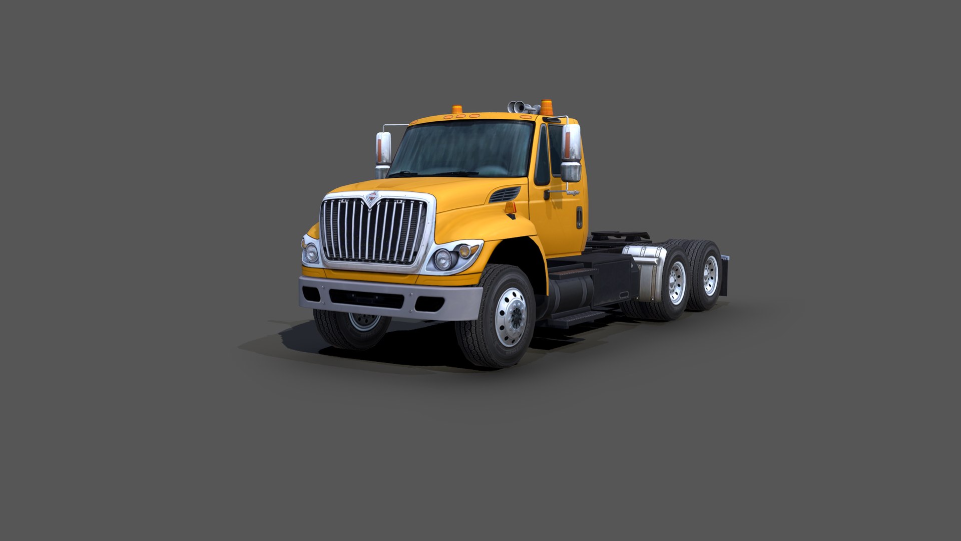 3D Model International WorkStar 7400 Semi Truck 2012 - TurboSquid 1950423