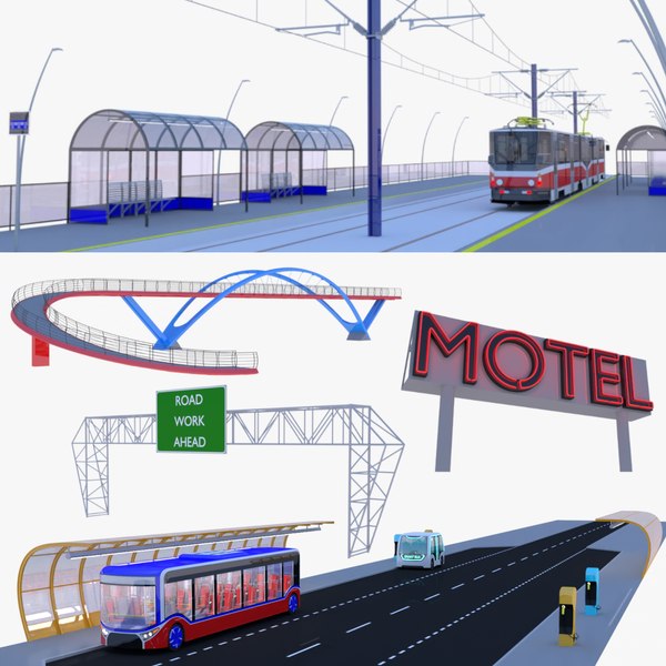 Highway Signage 3D Models for Download | TurboSquid