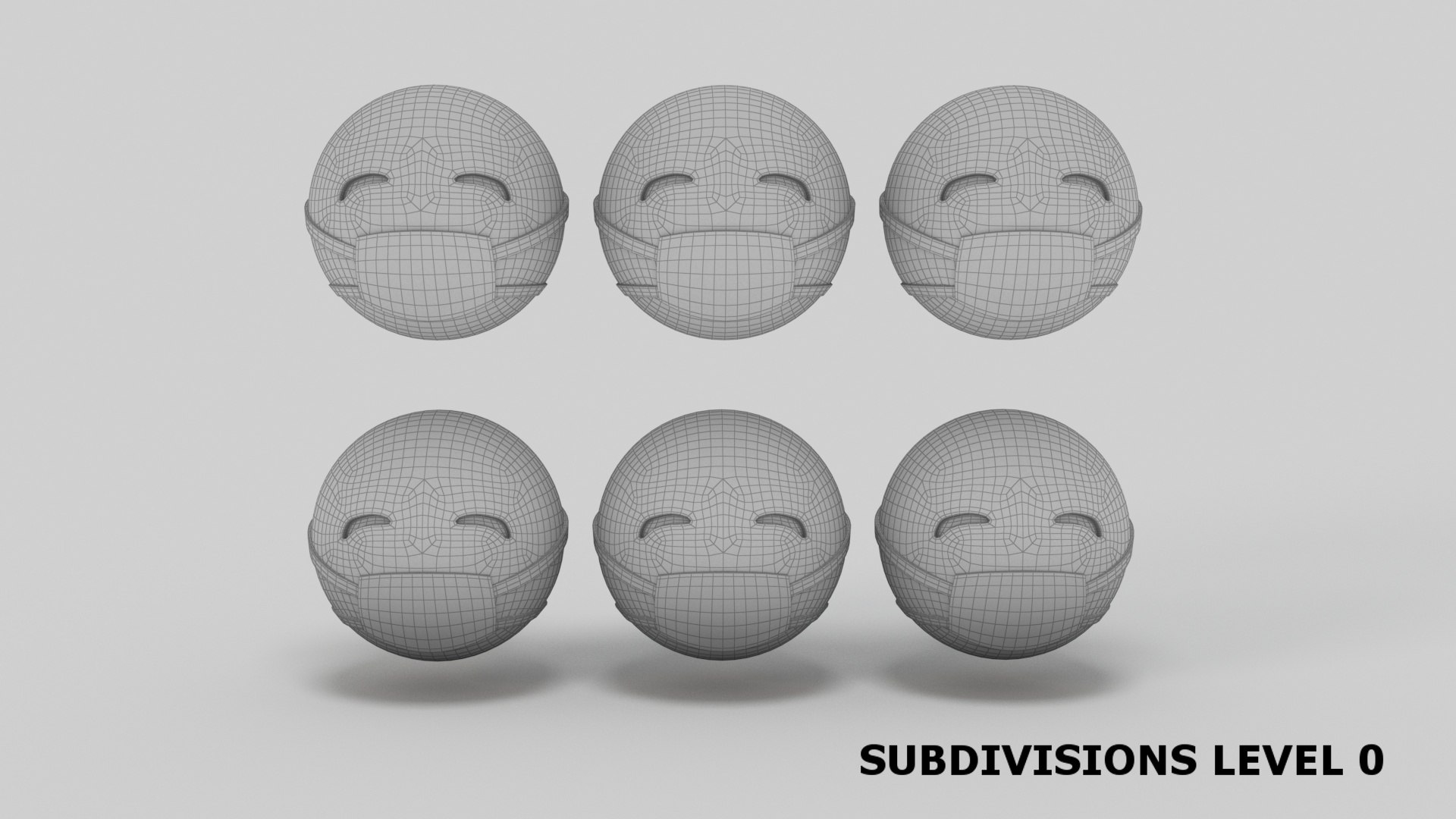 Face Mask Emoji 3D Model - TurboSquid 1656161
