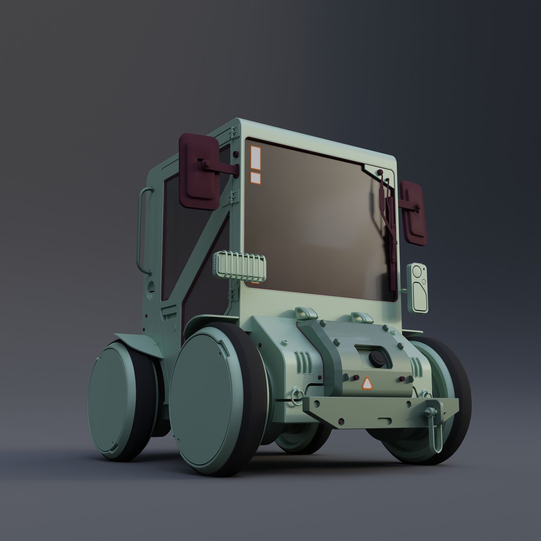 3D Mini Transport Model - TurboSquid 1976631