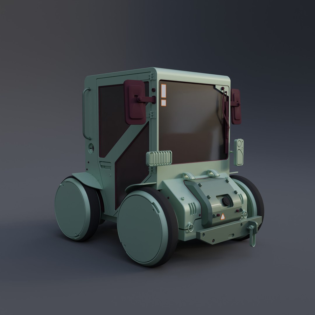 3D Mini Transport Model - TurboSquid 1976631
