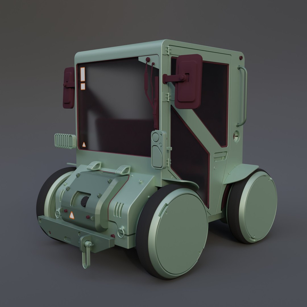 3D Mini Transport Model - TurboSquid 1976631
