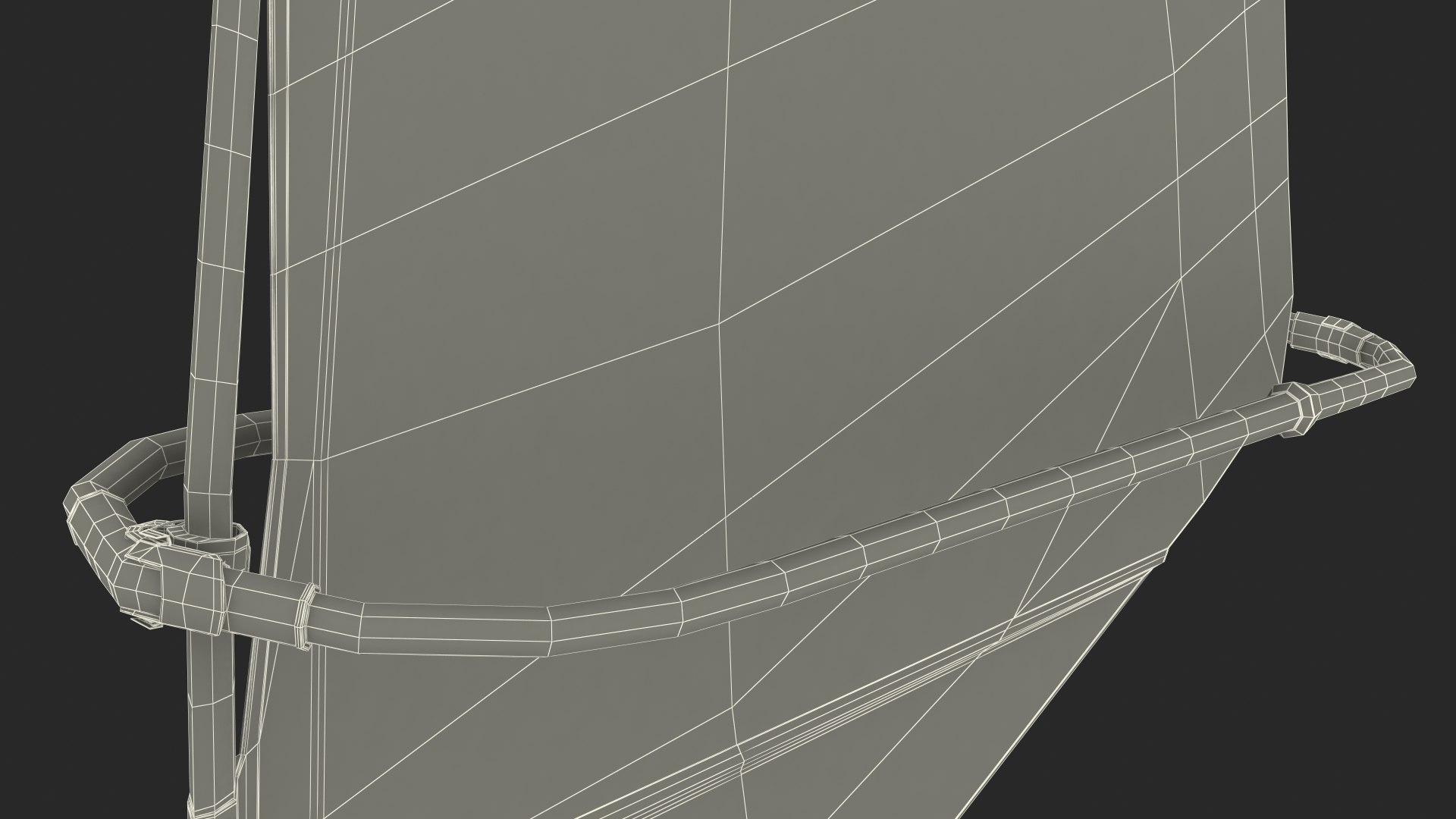 3D Model Stand Up Paddleboard With Sail Red - TurboSquid 2062660
