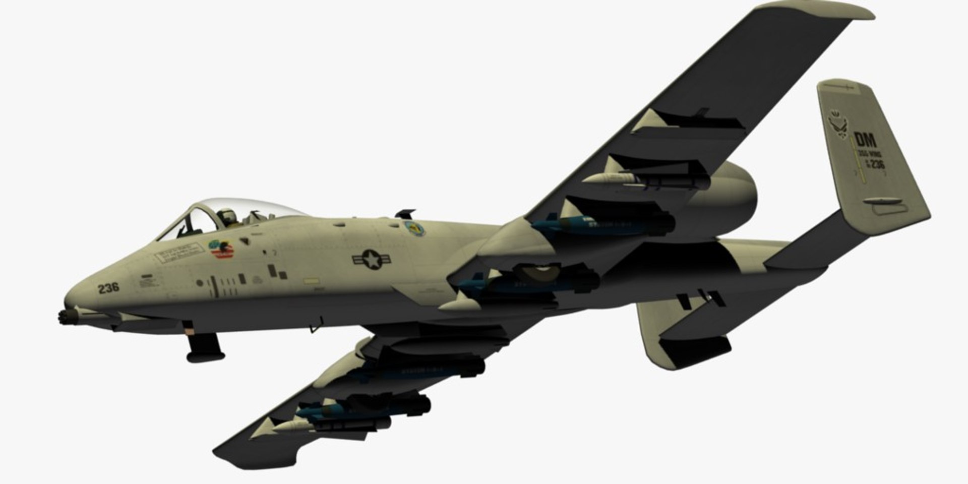 3d a-10 ii model