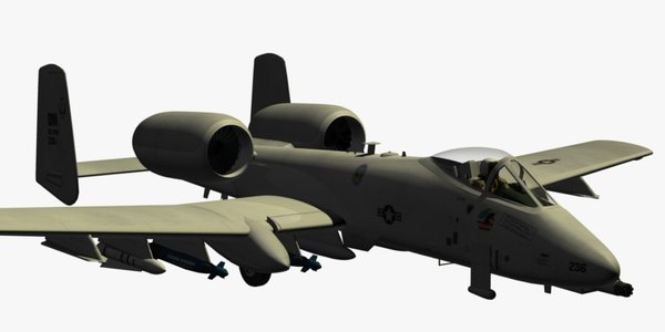 3d a-10 ii model