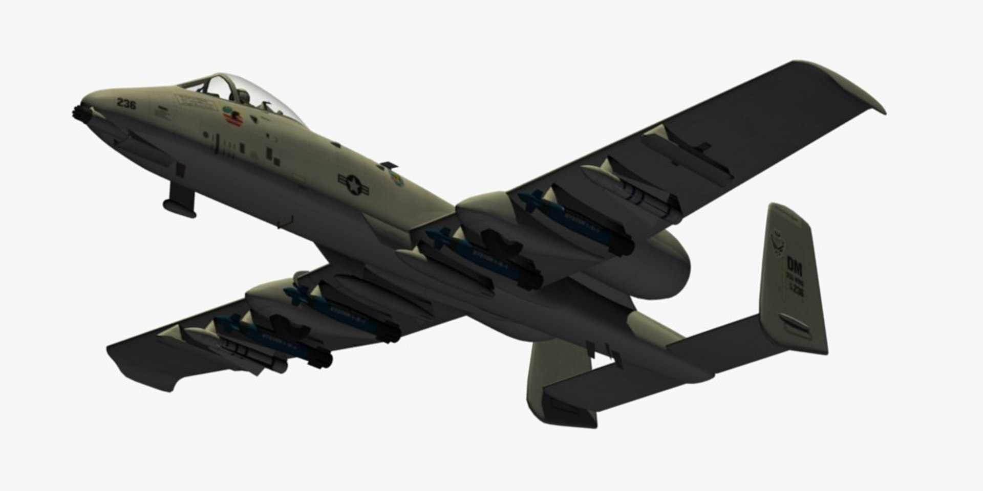 3d a-10 ii model