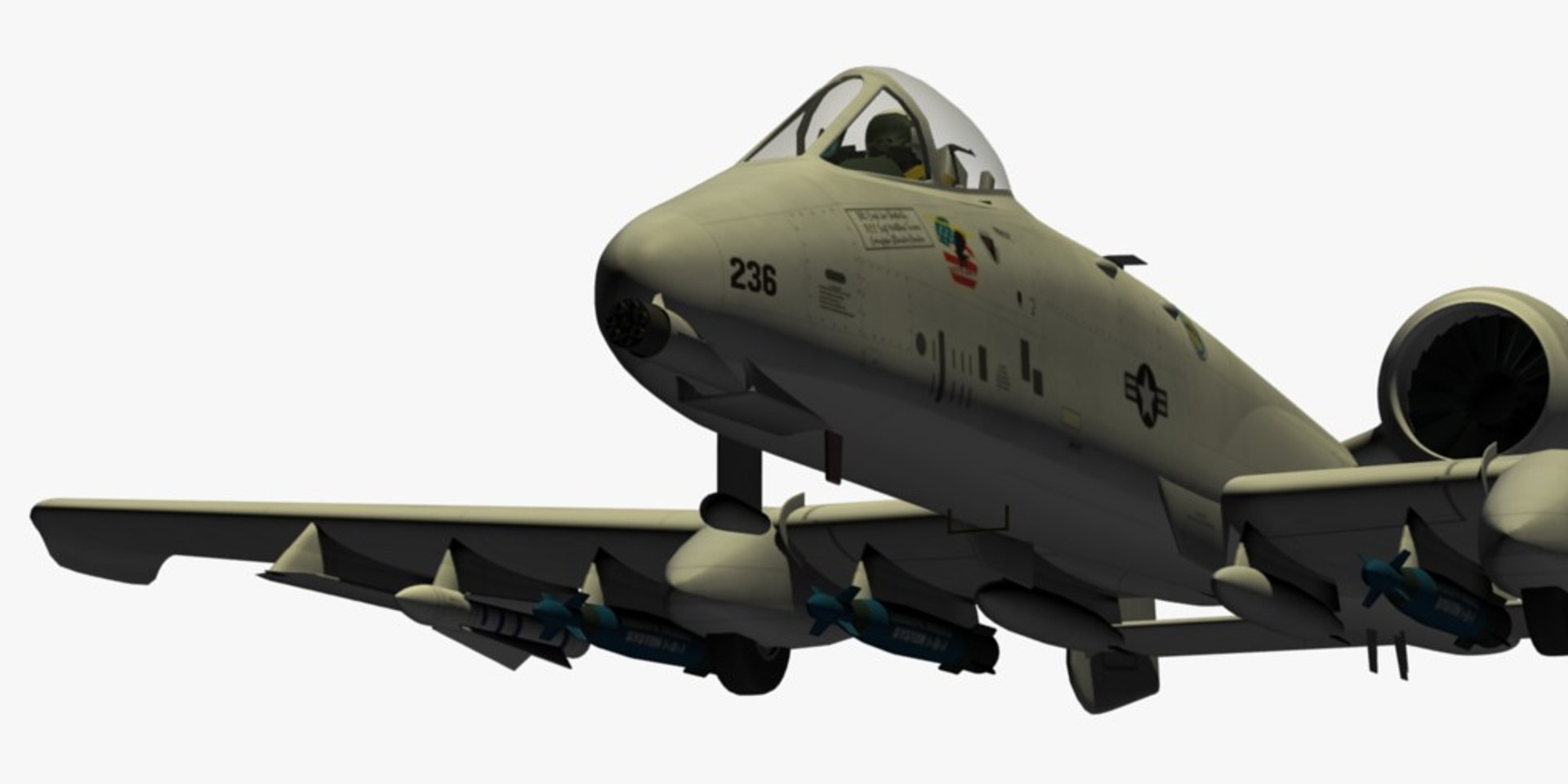 3d a-10 ii model