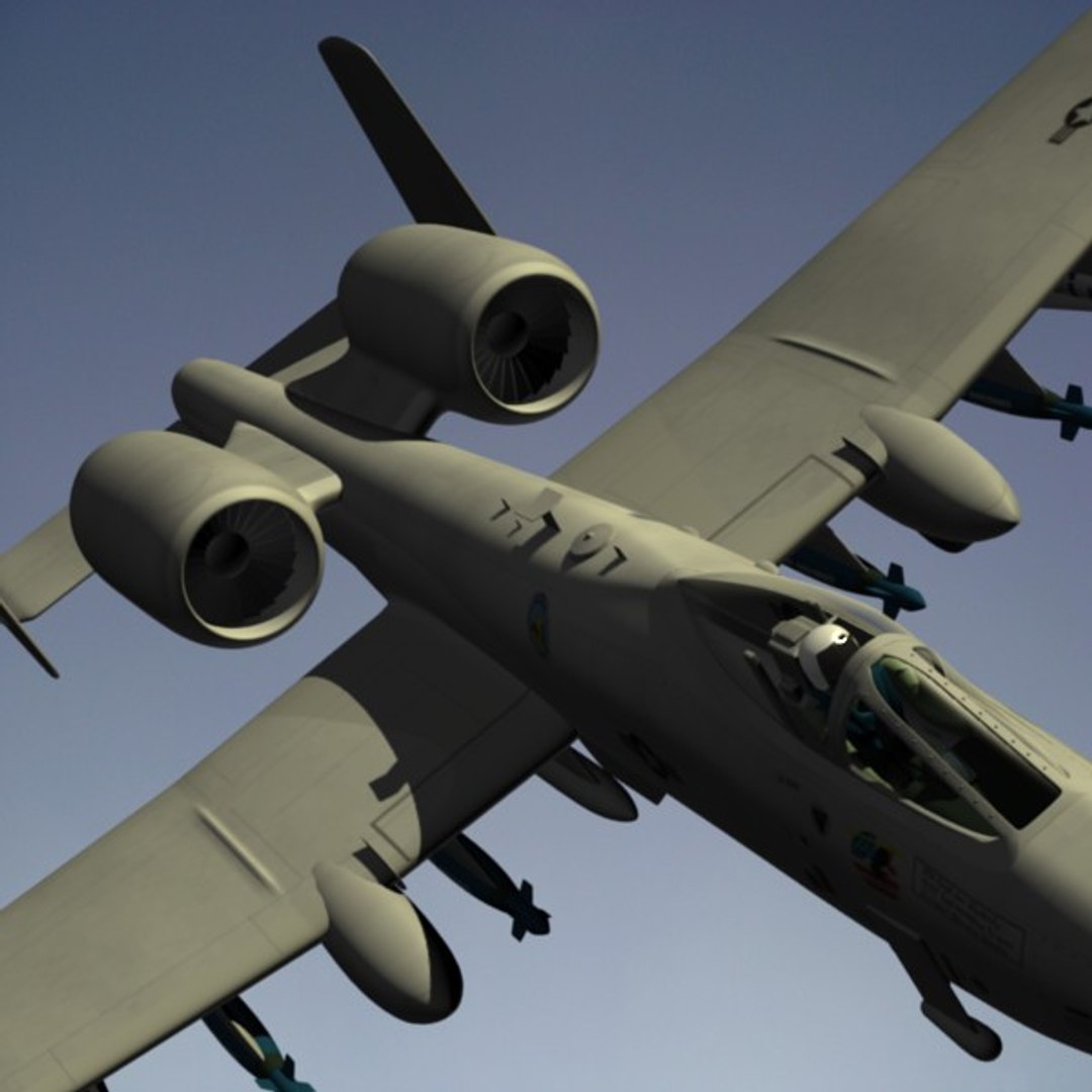3d a-10 ii model
