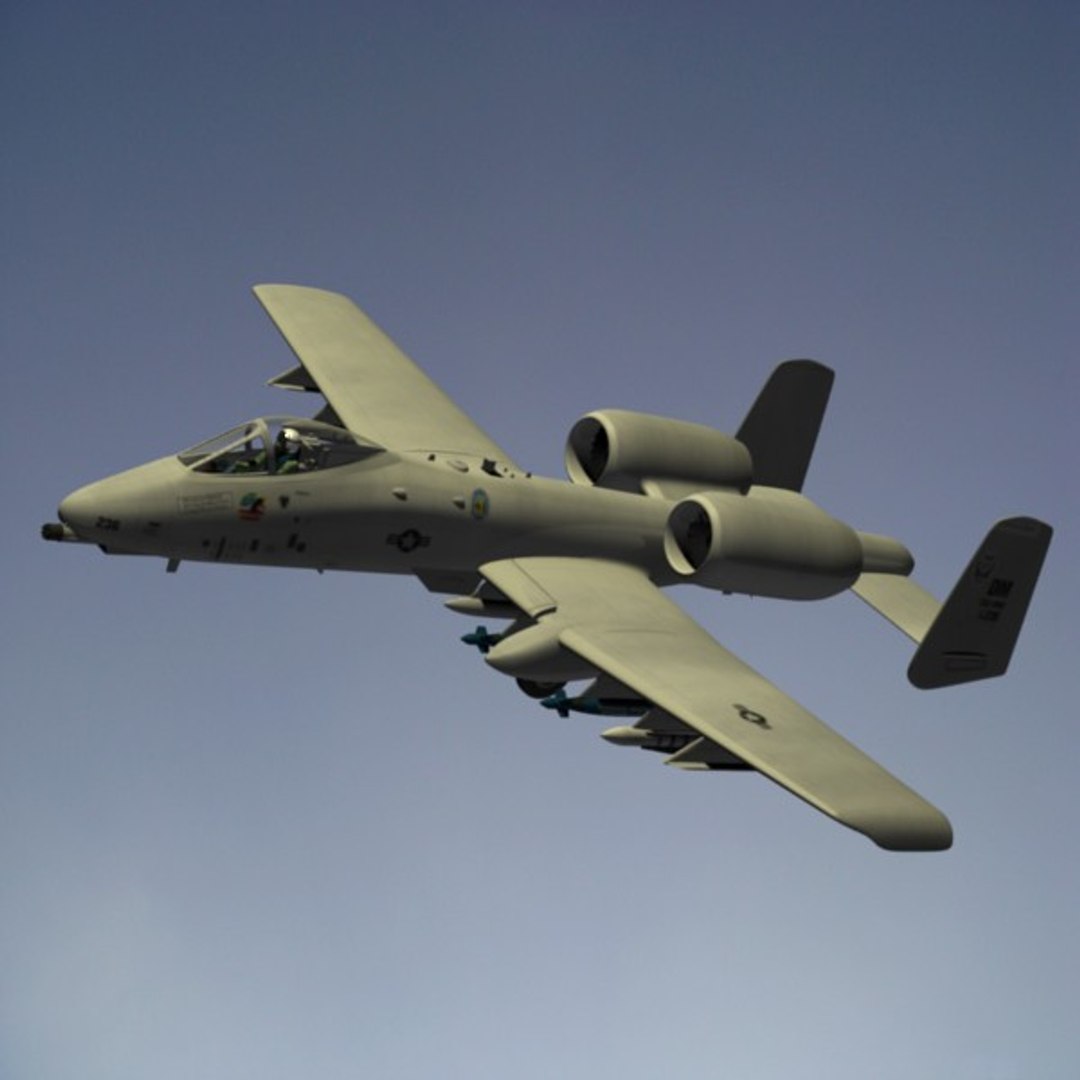 3d a-10 ii model