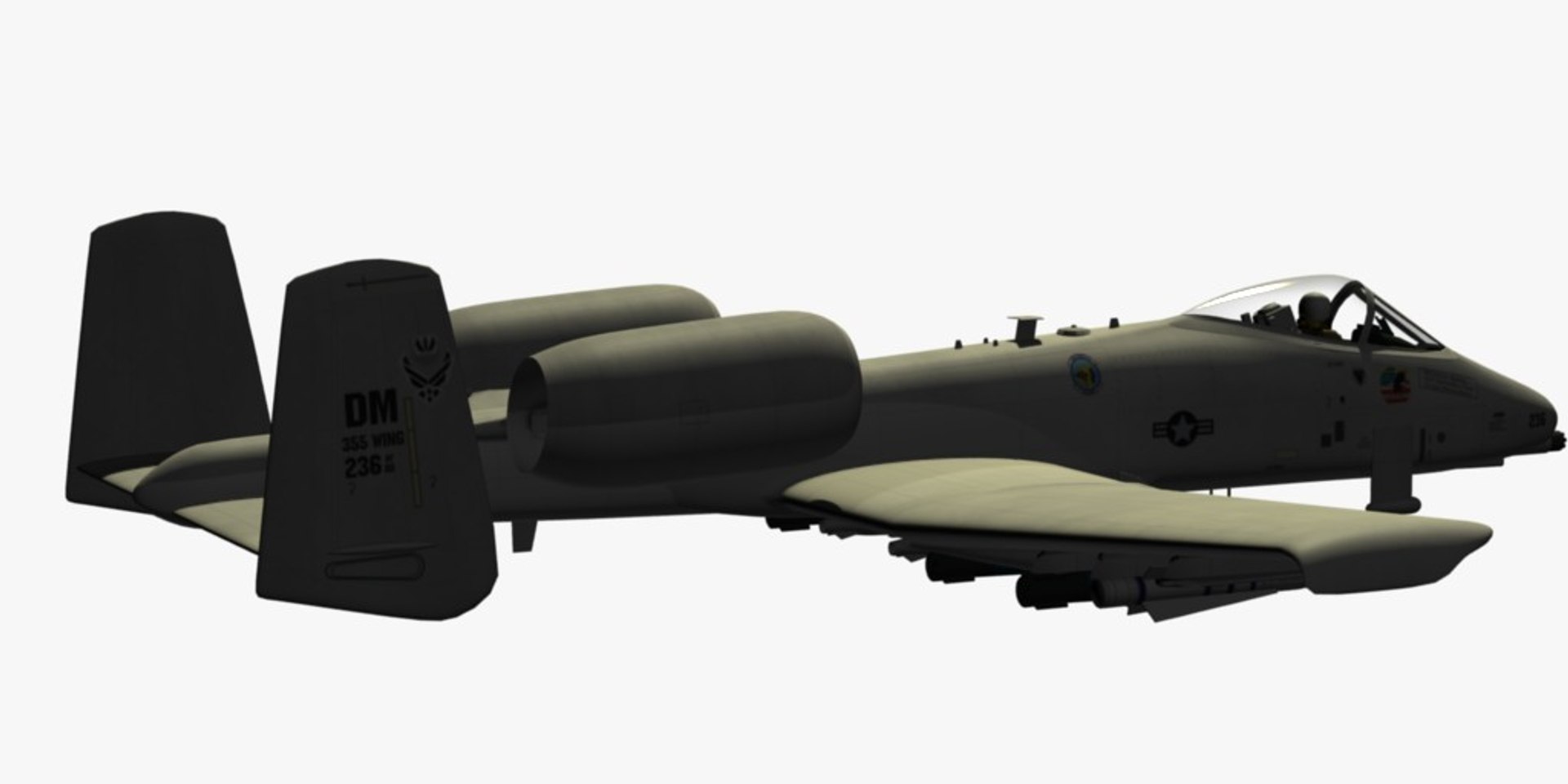 3d a-10 ii model