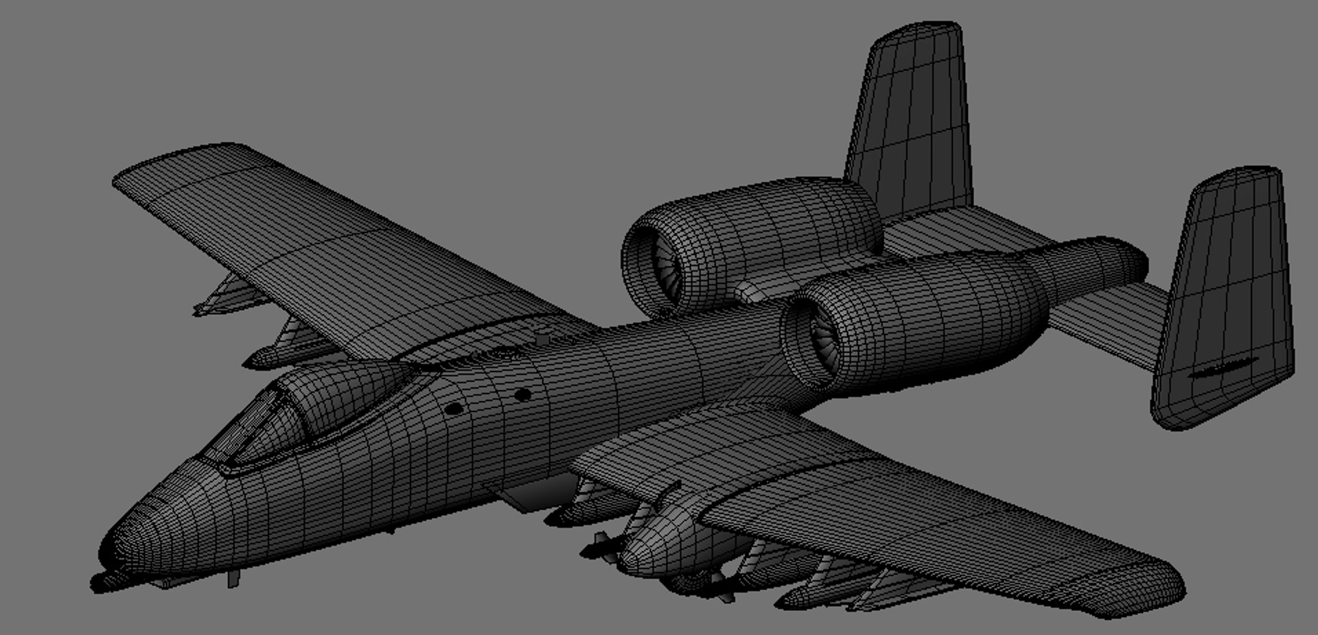 3d a-10 ii model