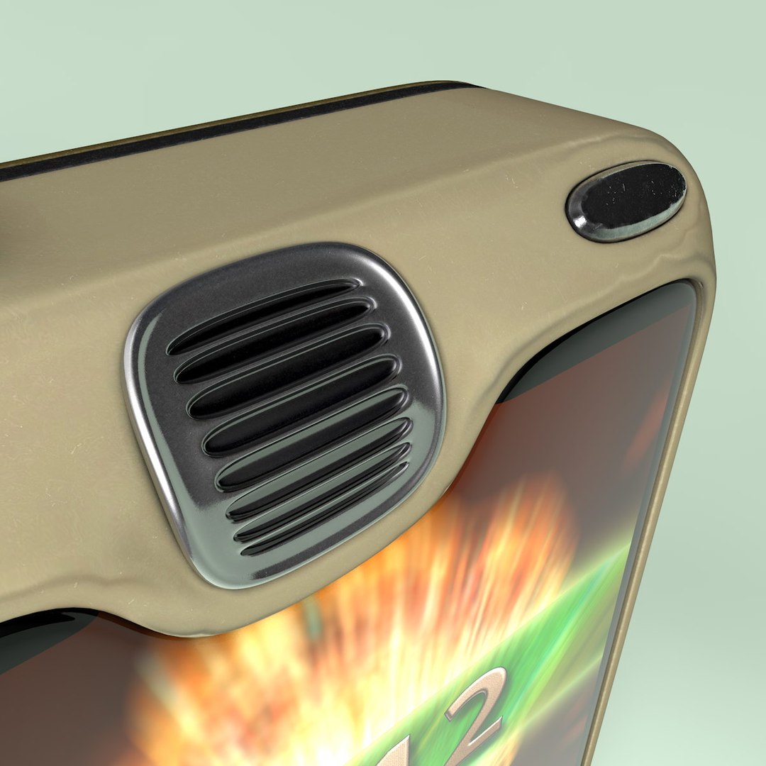 3d model mobile phone device