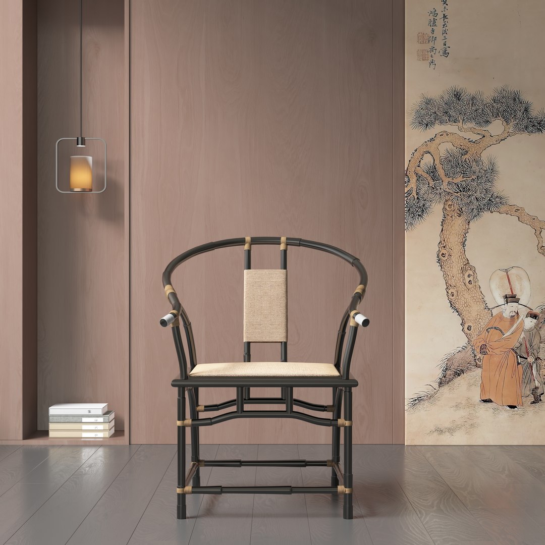 New Chinese chair model - TurboSquid 2175683