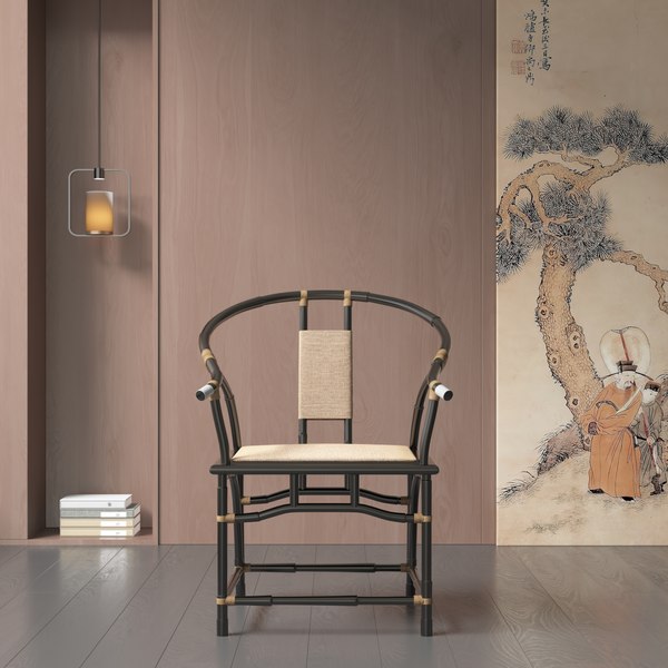 modelo 3d Nueva silla china - TurboSquid 2175683