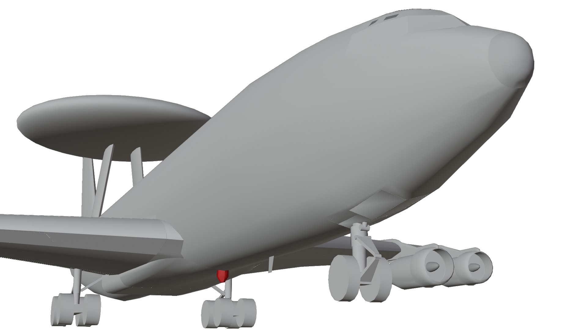 Boeing E-3B Sentry 3D Model - TurboSquid 2316117