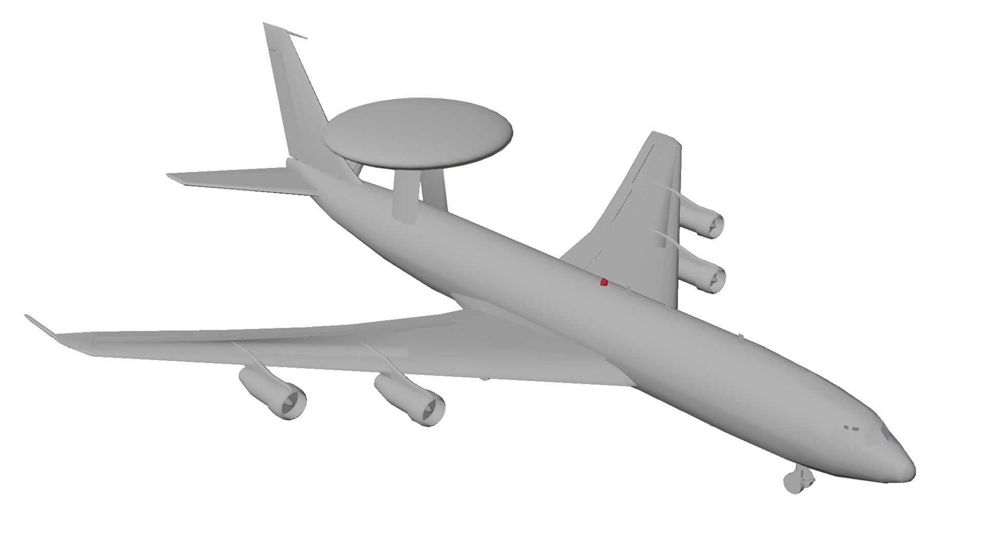 Boeing E-3B Sentry 3D Model - TurboSquid 2316117