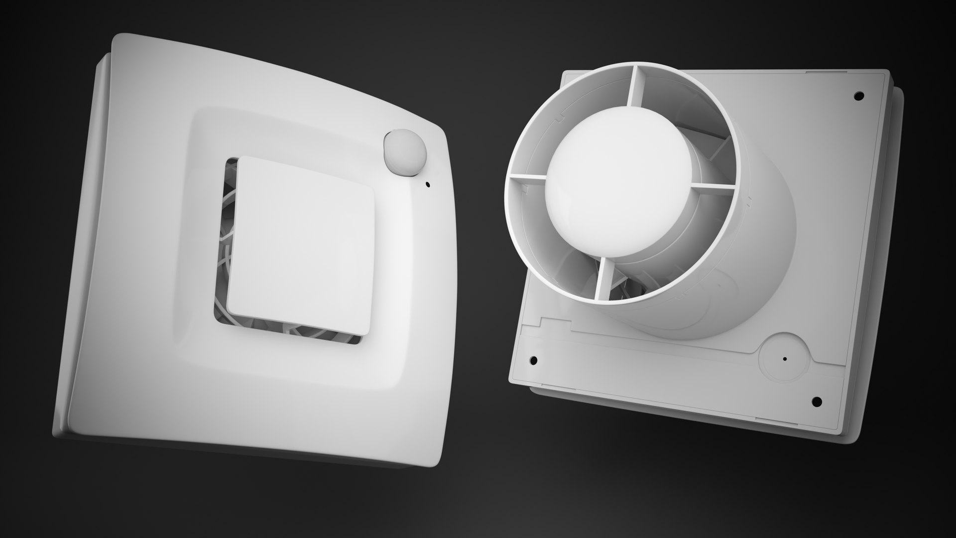 3D Bathroom WC Extractor Fan Model - TurboSquid 1981410