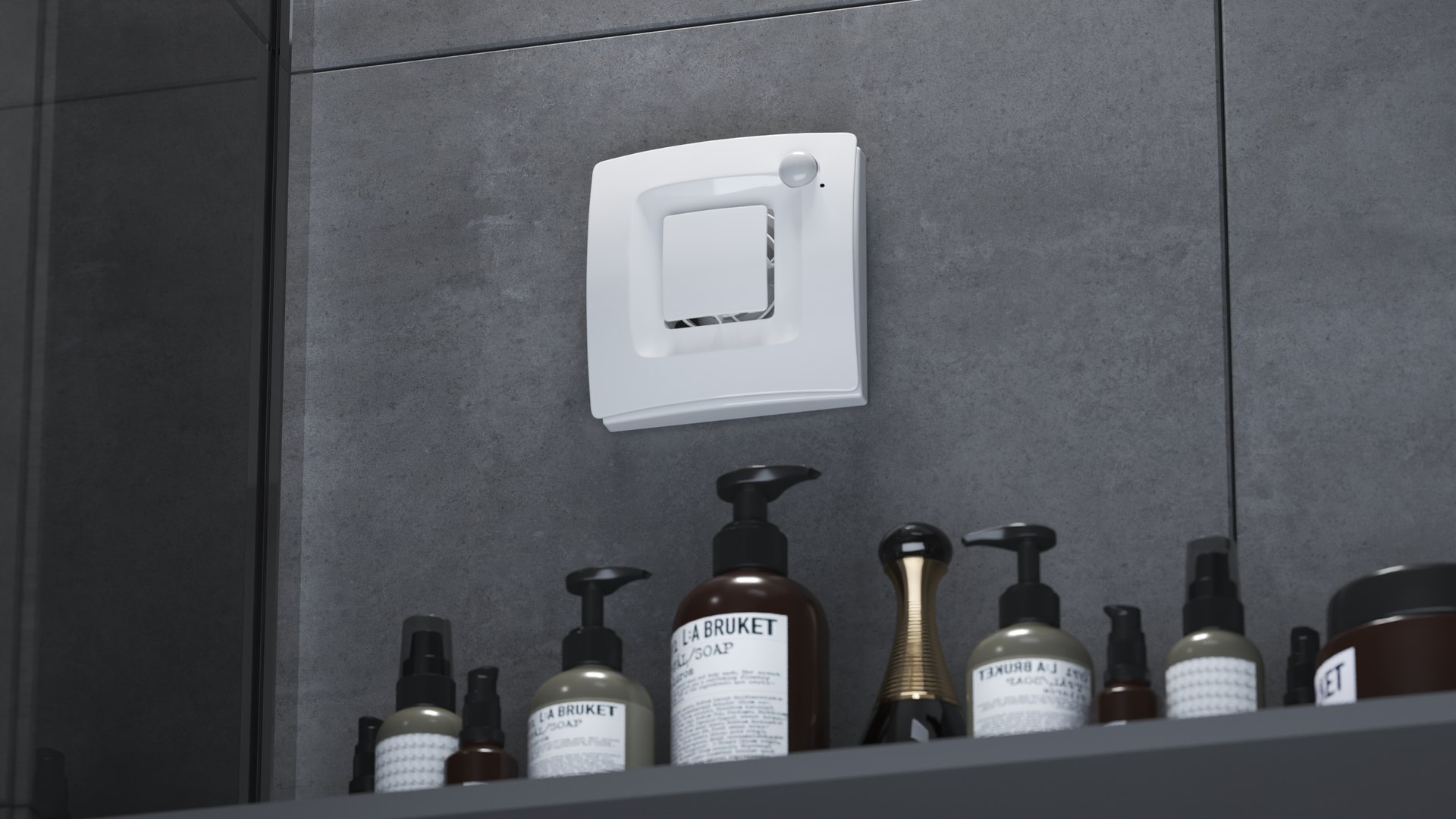 3D Bathroom WC Extractor Fan Model - TurboSquid 1981410