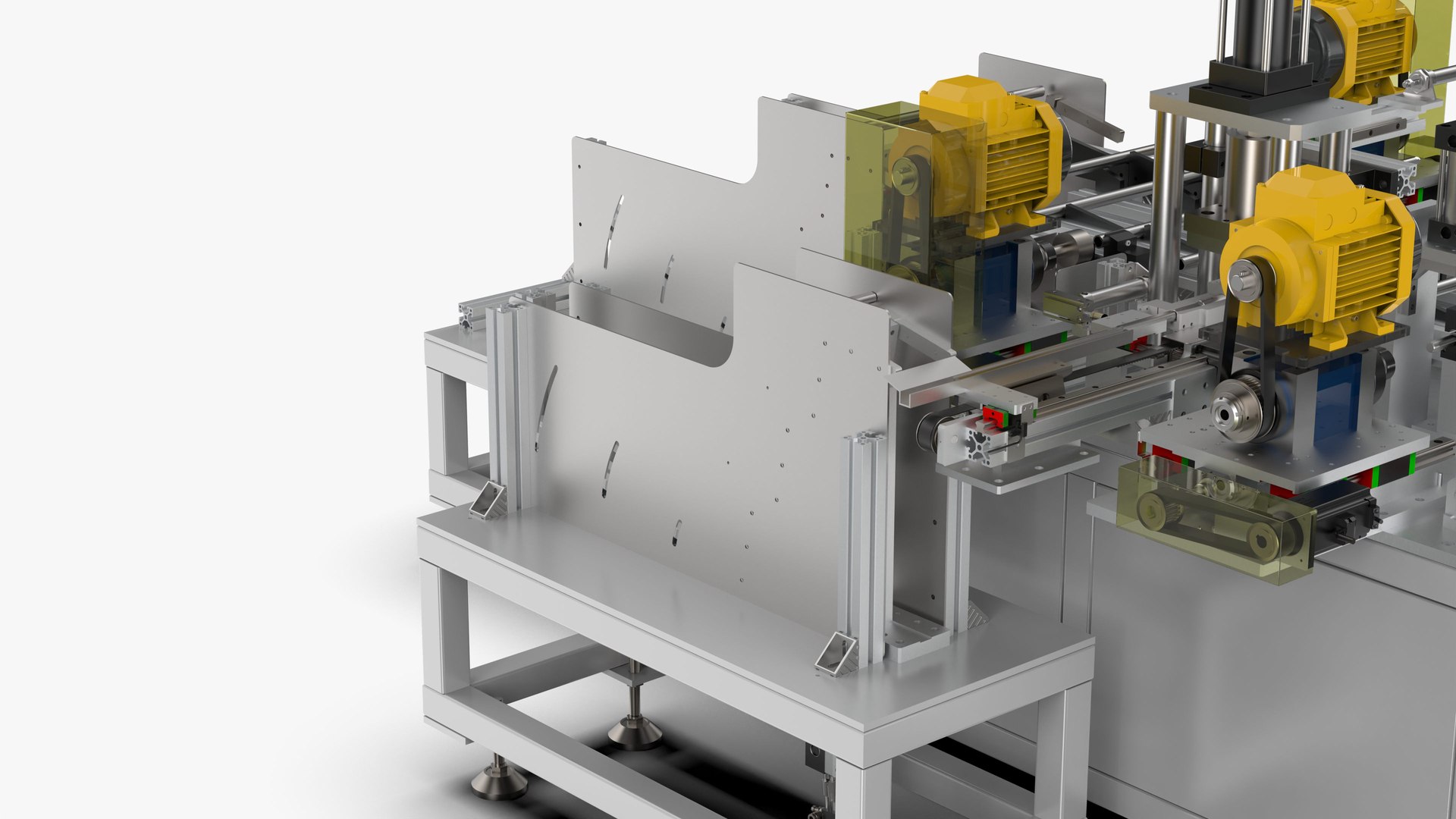 Automatic Tent Aluminum Seat Bending Machine 3D Model - TurboSquid 2203333