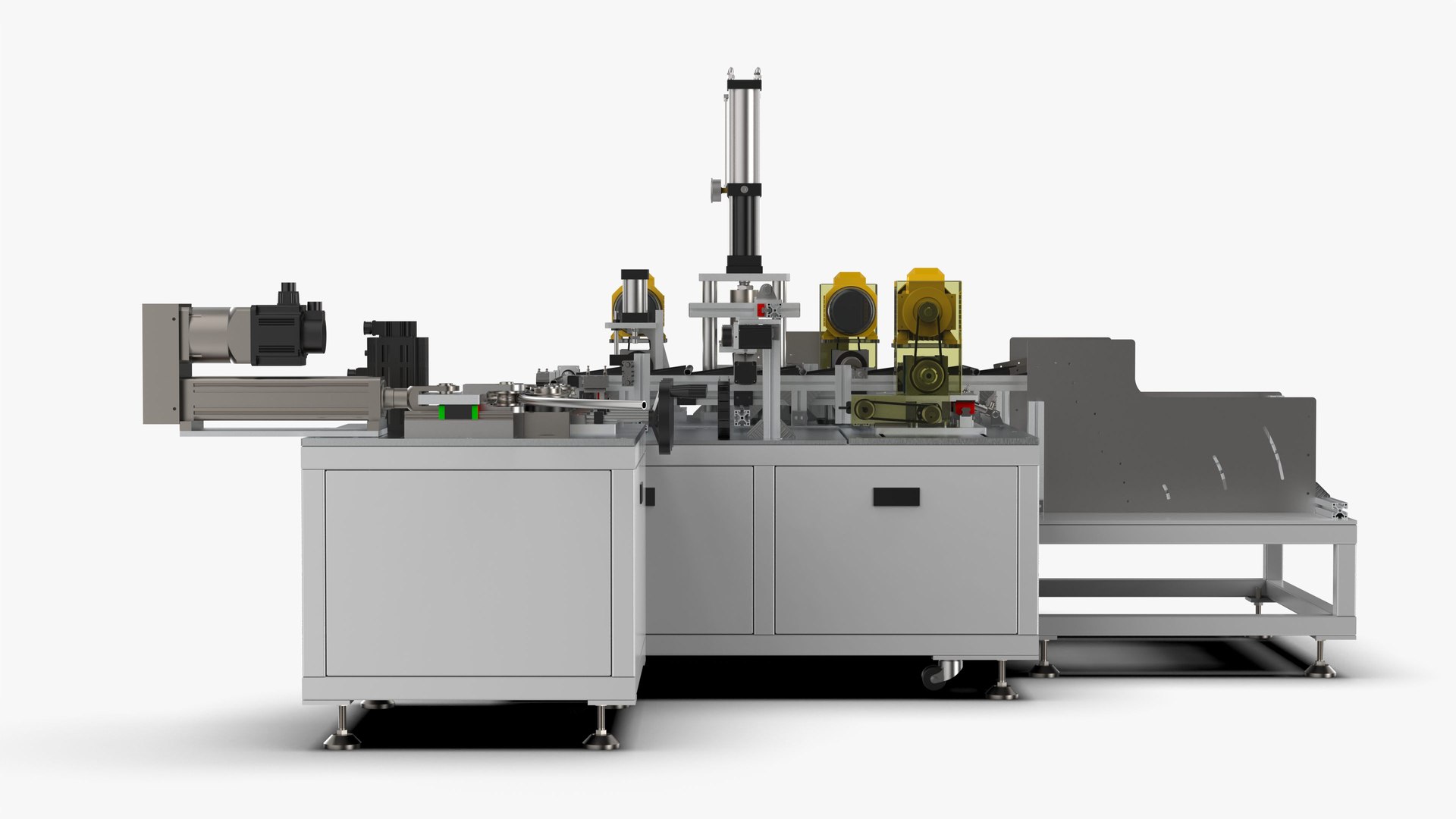 Automatic Tent Aluminum Seat Bending Machine 3D Model - TurboSquid 2203333