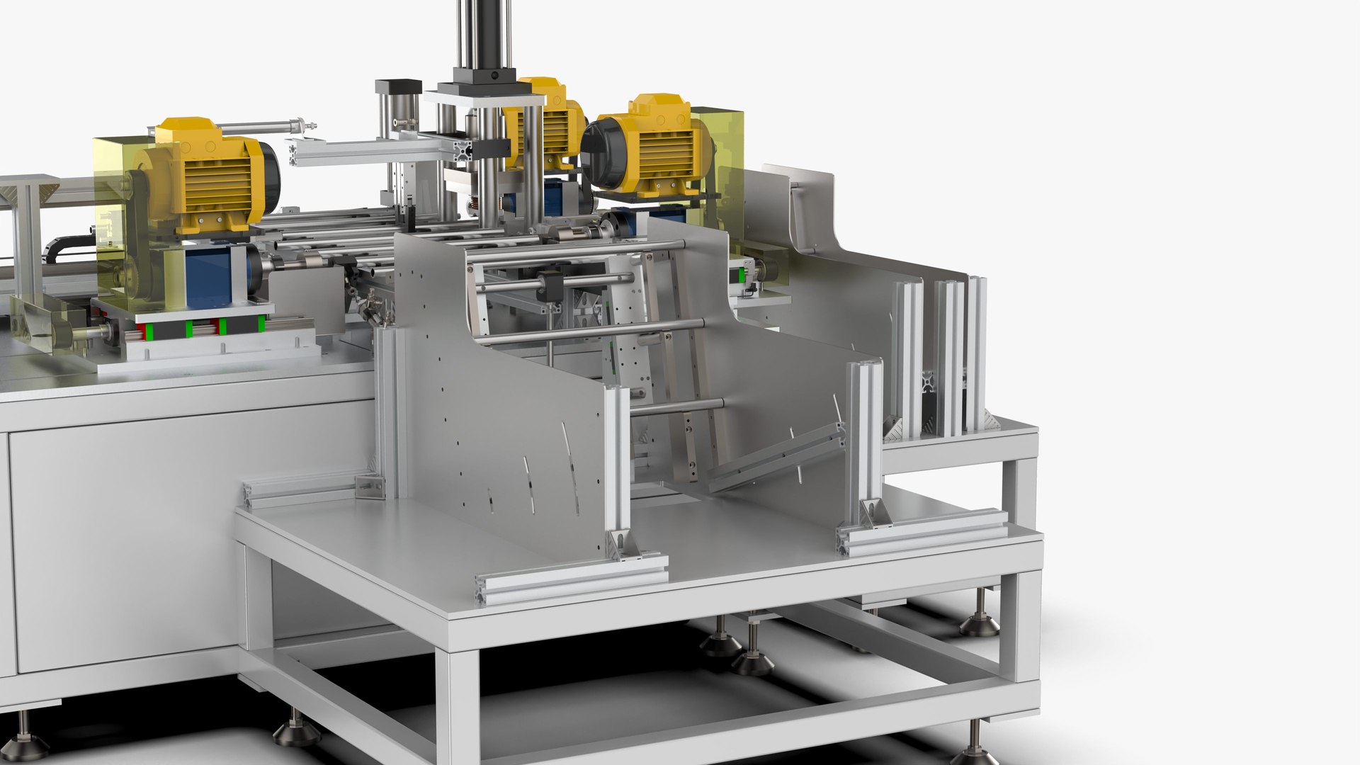 Automatic Tent Aluminum Seat Bending Machine 3D Model - TurboSquid 2203333