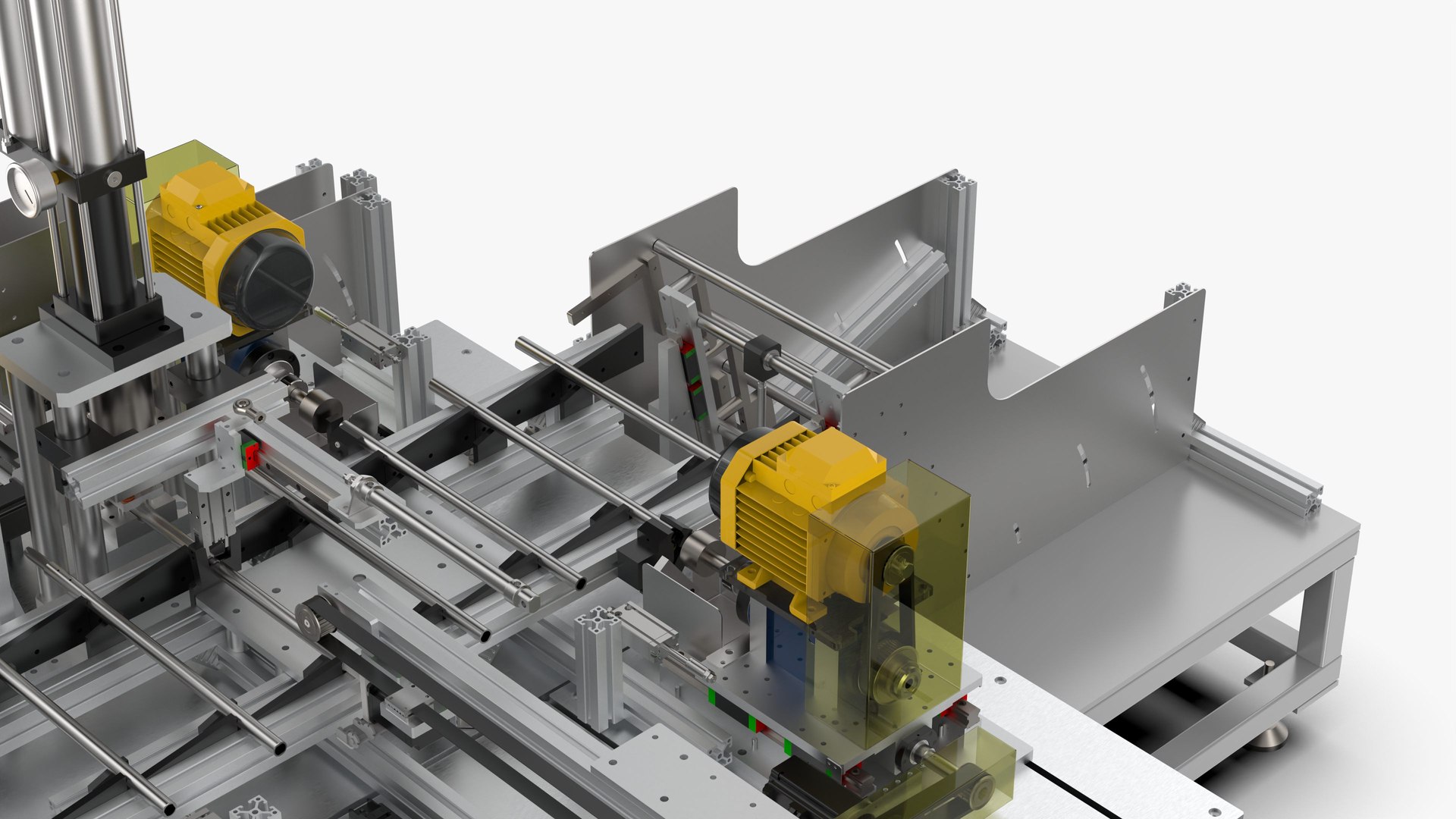 Automatic Tent Aluminum Seat Bending Machine 3D Model - TurboSquid 2203333