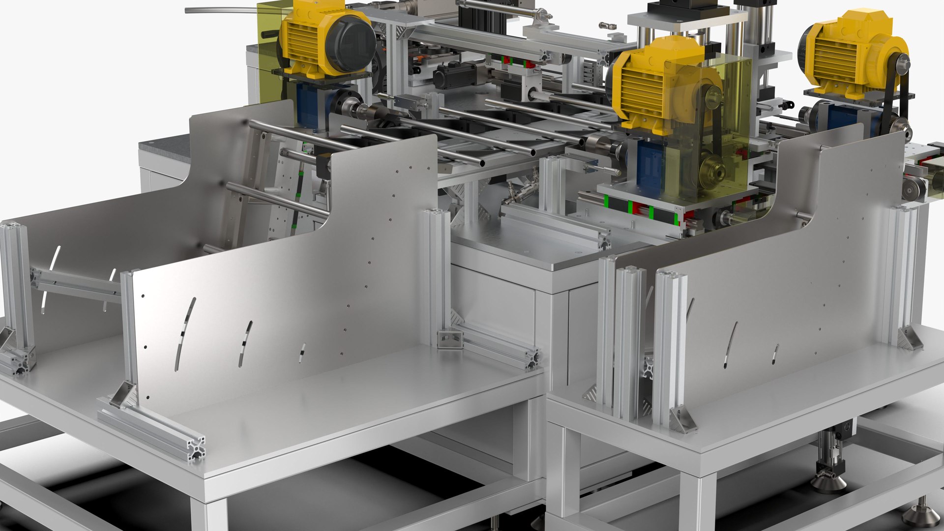 Automatic Tent Aluminum Seat Bending Machine 3D Model - TurboSquid 2203333