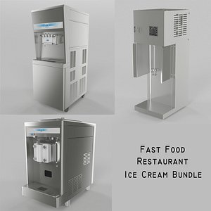 3D soft ice cream machine model - TurboSquid 1273673