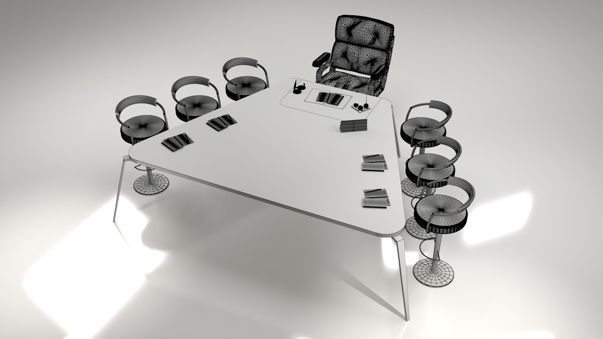Table For Stage And Events Or Exhibitions 3D Model - TurboSquid 1957183