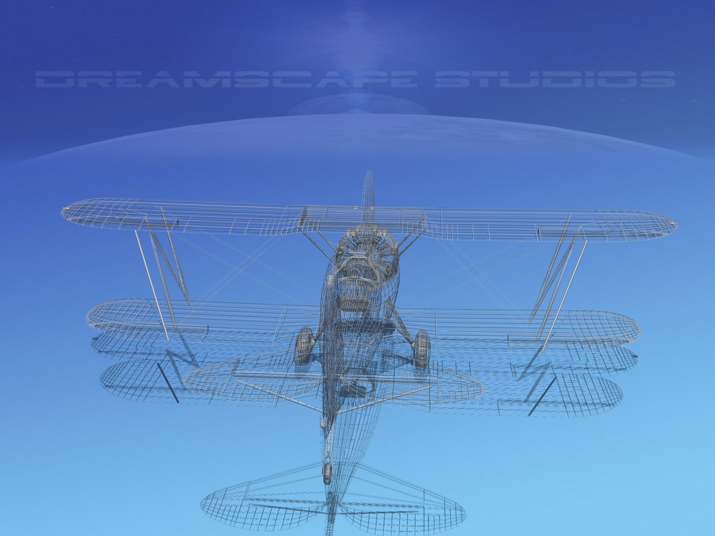 3d Waco Ymf-5 Ymf Model