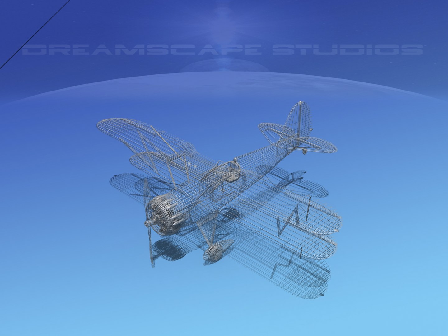 3d Waco Ymf-5 Ymf Model