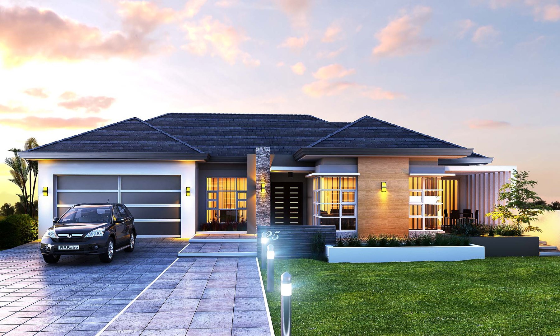 australian residential 2 3d model