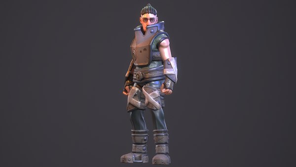 Nin - Stylized Character 3D model - TurboSquid 1977992