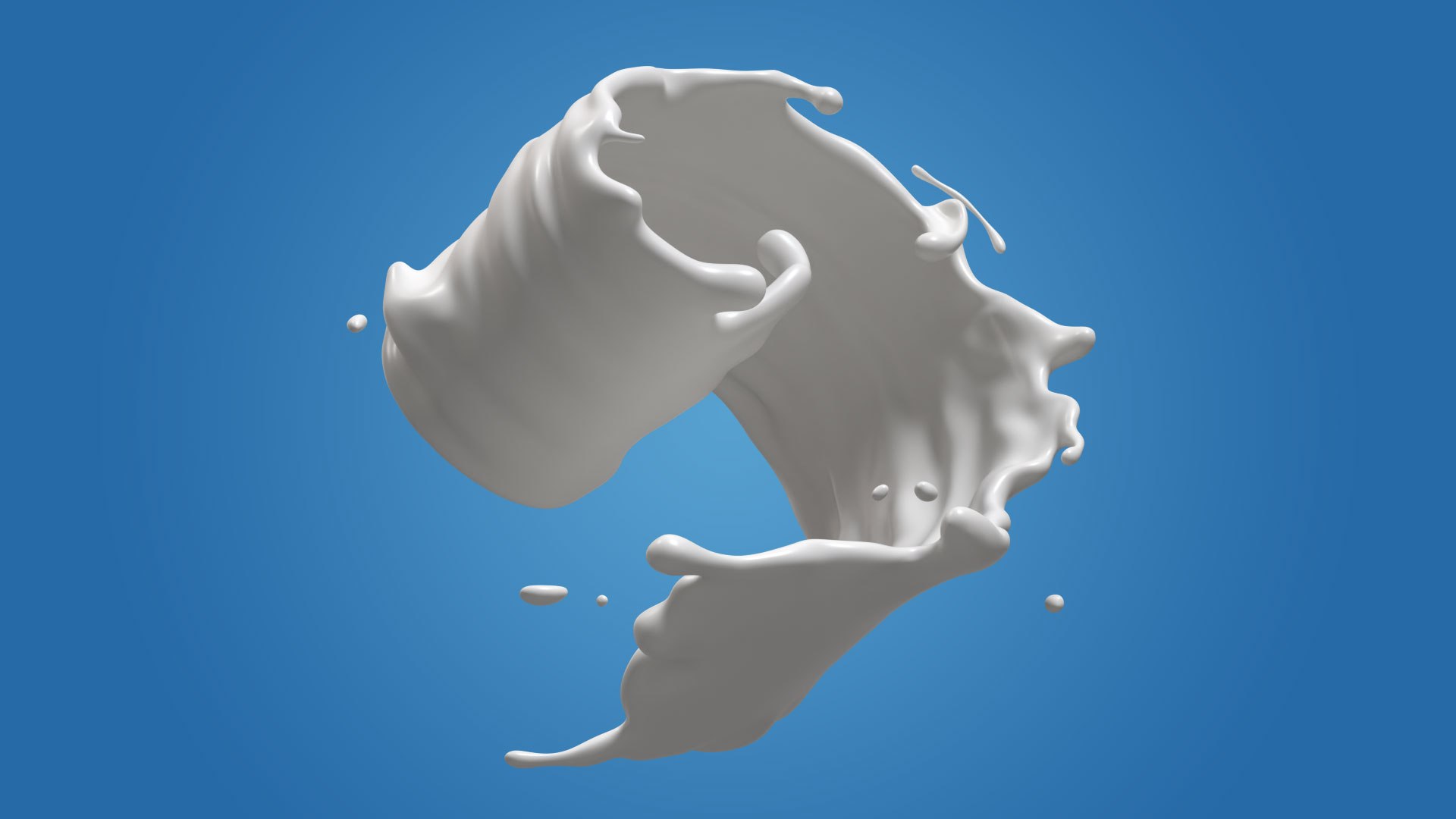 3D Splash Milk Fluid 17 Model - TurboSquid 2177808