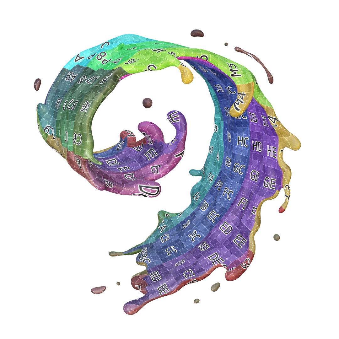 3D Splash Milk Fluid 17 Model - TurboSquid 2177808